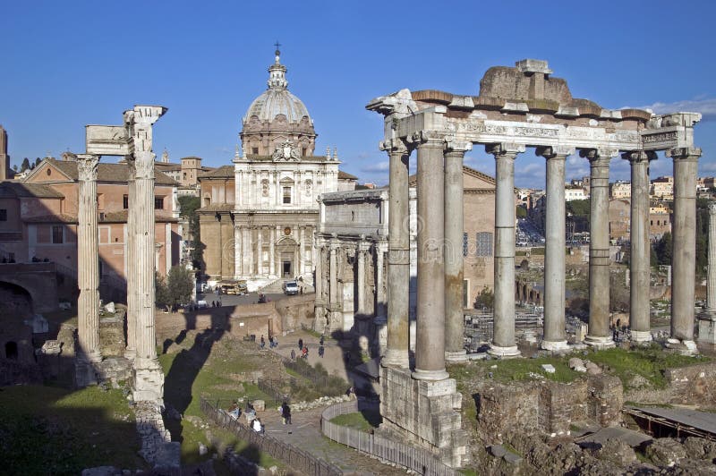Roman Forum stock photo. Image of italy, center, culture - 16272370