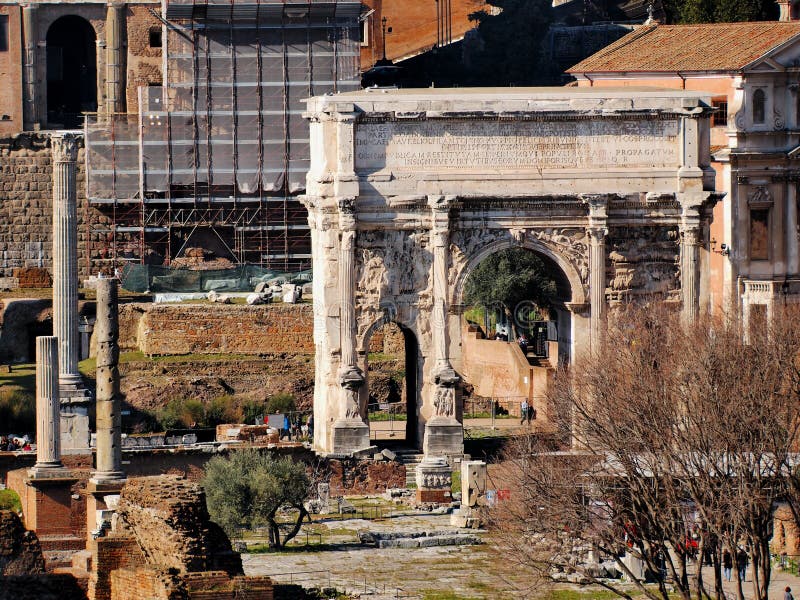 The Roman Forum stock photo. Image of antiquity, roma - 24141670