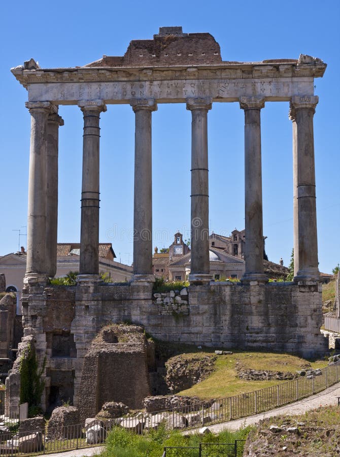 Roman Forum - Rome stock photo. Image of roma, italia - 8694296