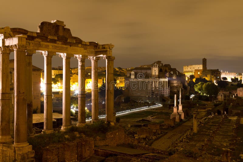 Roman Forum stock photo. Image of romanum, church, architecture - 29110162