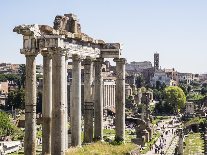 Roman Forum editorial photo. Image of romanum, sight - 90412666