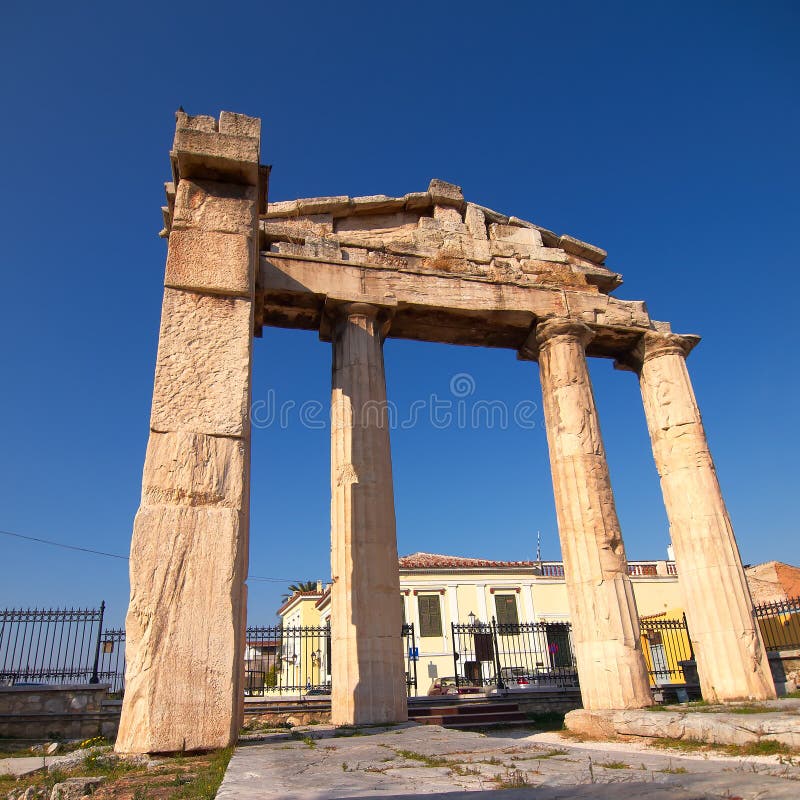 Roman forum gate stock photo. Image of building, landmark - 22772144