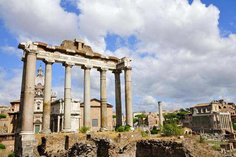 Roman Forum North stock image. Image of maximus, comitium - 102795807