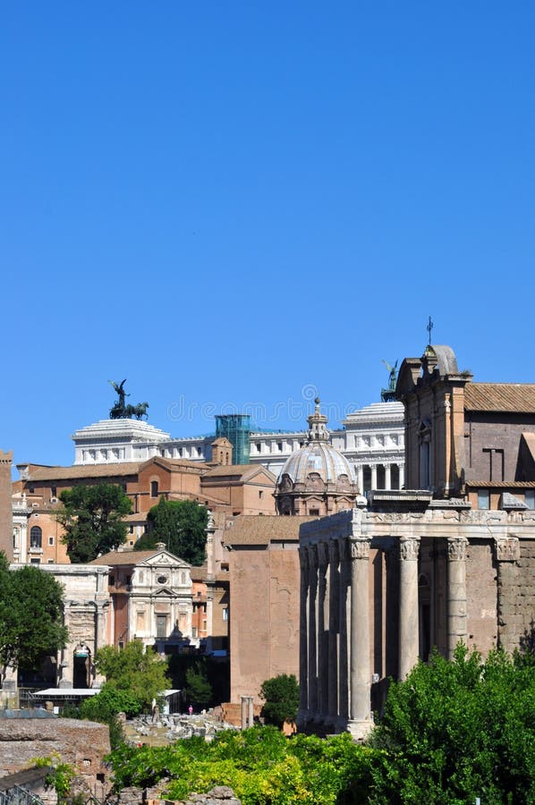 Roman Forum, Rome Italy stock photo. Image of ancient - 35218724