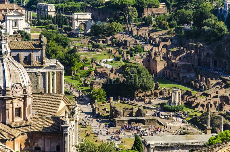 Ancient roman gate stock photo. Image of history, pillar - 2570880