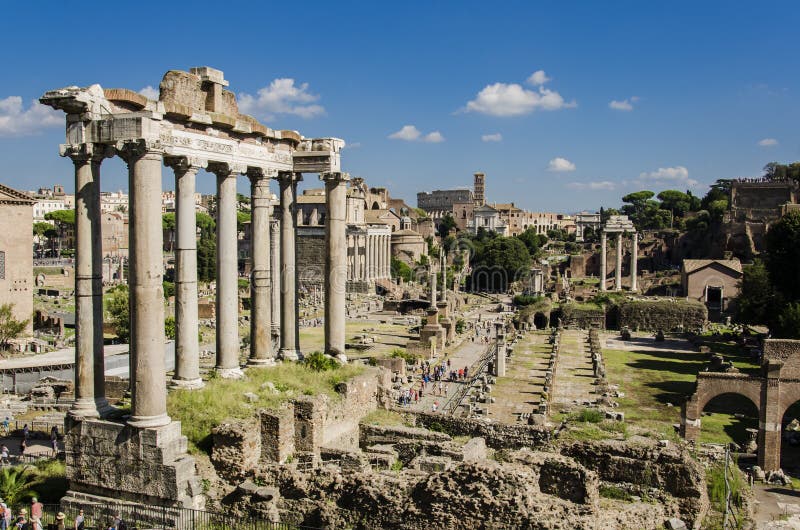 Ancient roman gate stock photo. Image of history, pillar - 2570880