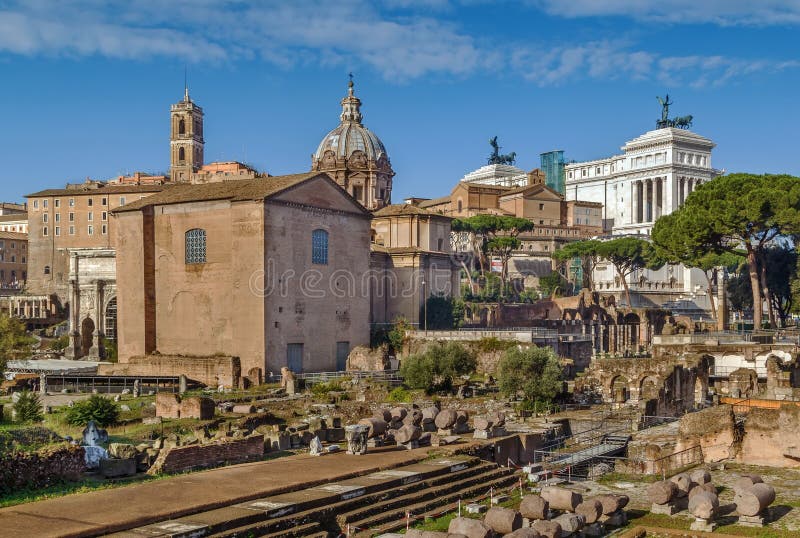 Roman Forum, Rome stock image. Image of archeology, heritage - 89004271