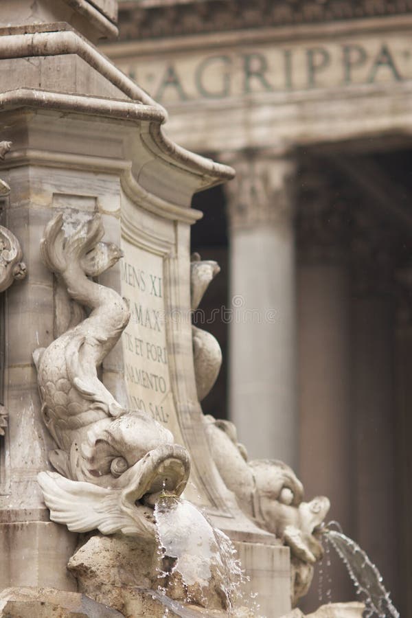 Roman Fountain stock image. Image of rome, europe, capital - 21799725