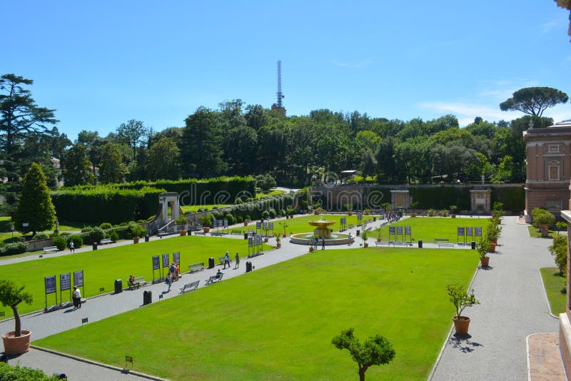 Roman garden editorial image. Image of front, field, baptist - 74443345