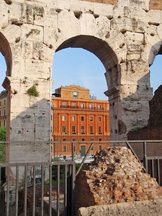 Roman gate stock photo. Image of view, architecture, door - 71768236