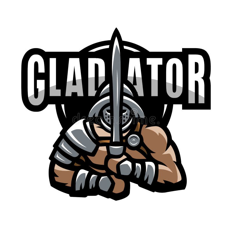 Roman gladiator. stock vector. Illustration of hero, rome - 93318444