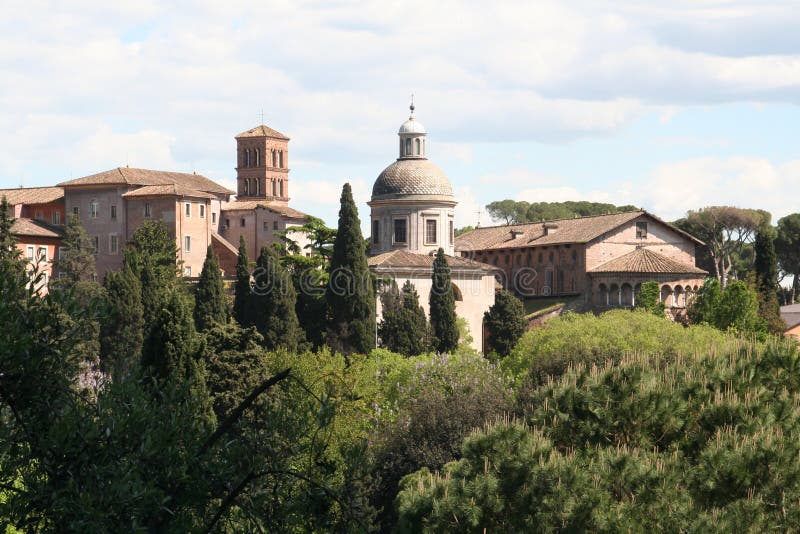 Roman Landscape stock photo. Image of society, column - 5066622