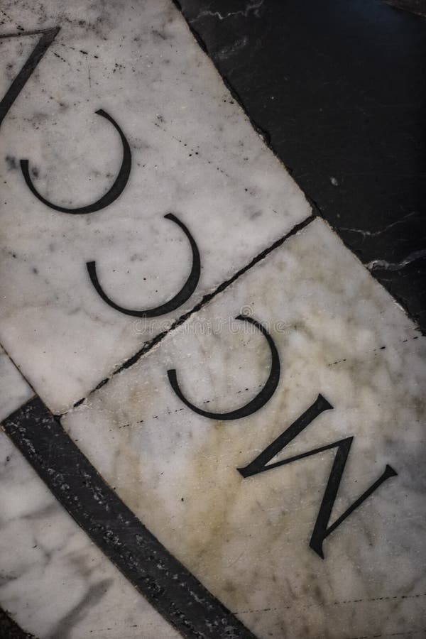 Roman Letters Close Up Still on a Marble Surface Board Stock Photo ...