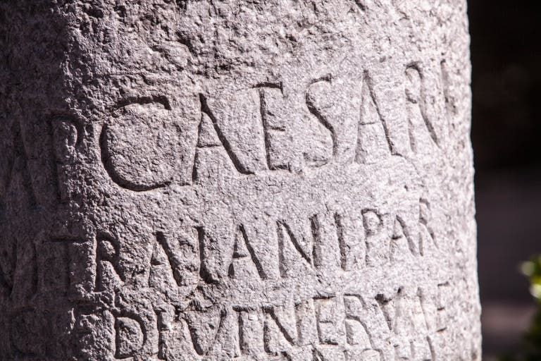 Roman Milestone stock image. Image of civilization, ancient - 33516139