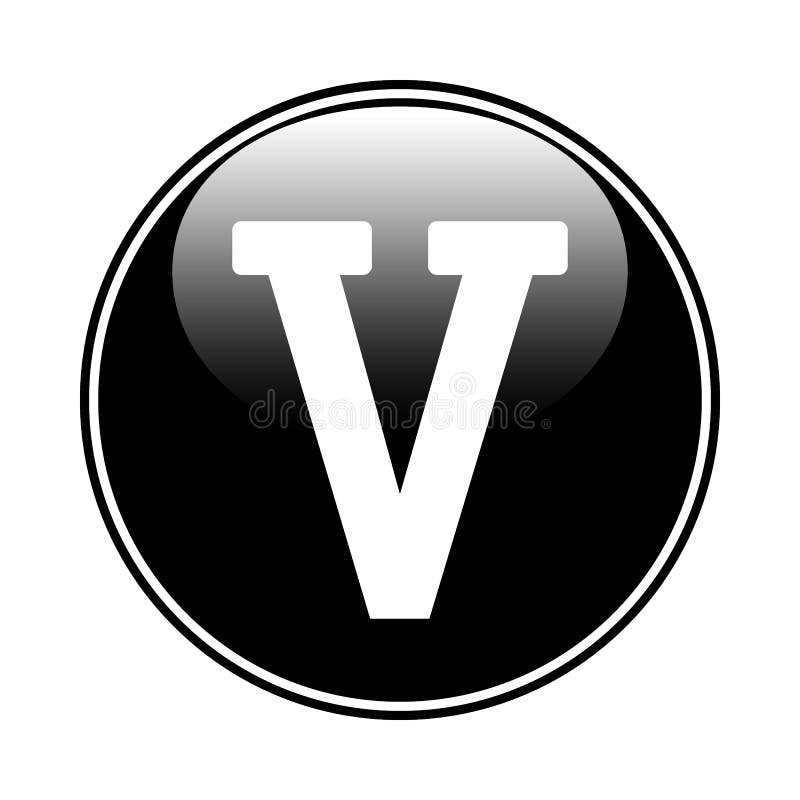 Roman numeral five stock illustration. Illustration of round - 207702760