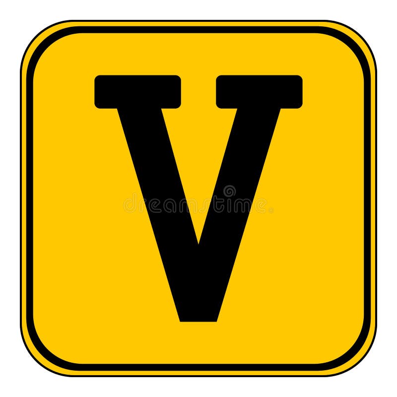 Roman numeral five stock vector. Illustration of alphabet - 208280190