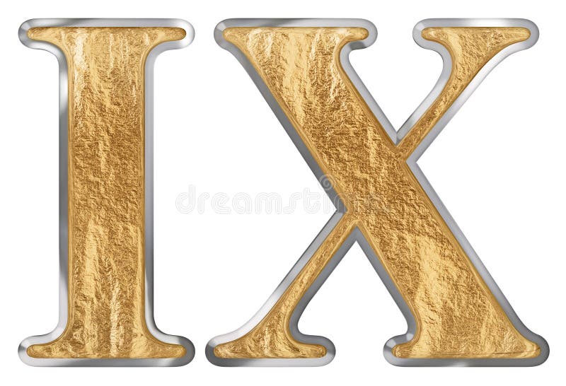 Ix Roman Numeral Stock Illustrations – 19 Ix Roman Numeral Stock ...