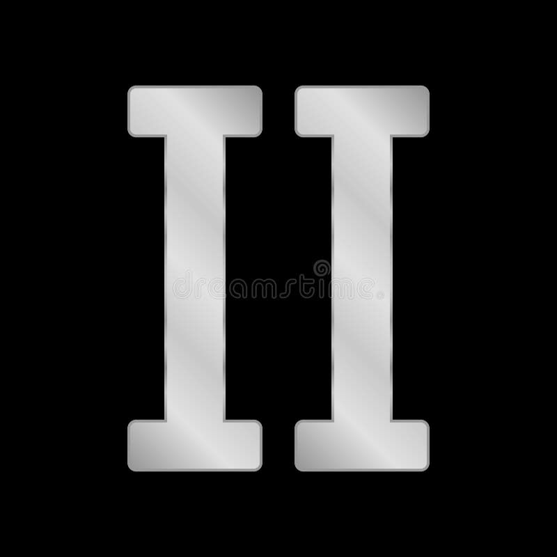 Roman numeral two stock illustration. Illustration of ancient - 207499761