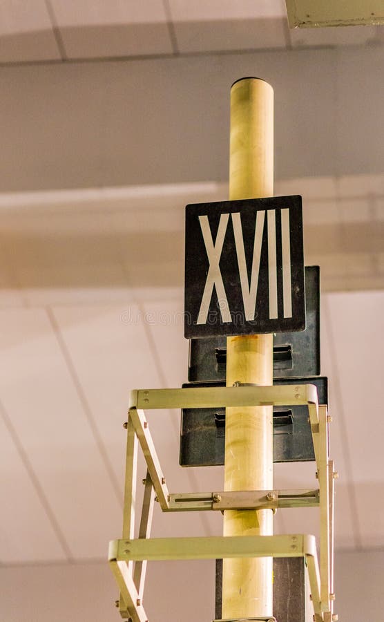 17 in Roman numerals stock photo. Image of bars, metal - 72168602