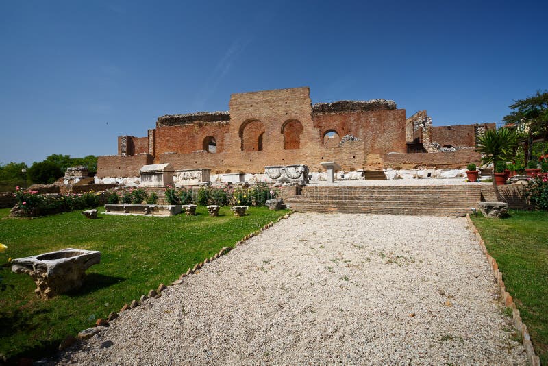 Roman Odeon. editorial photography. Image of greece, roman - 55204367