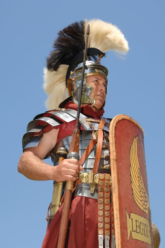 Roman Optio stock photo. Image of century, roman, sheild - 2997732