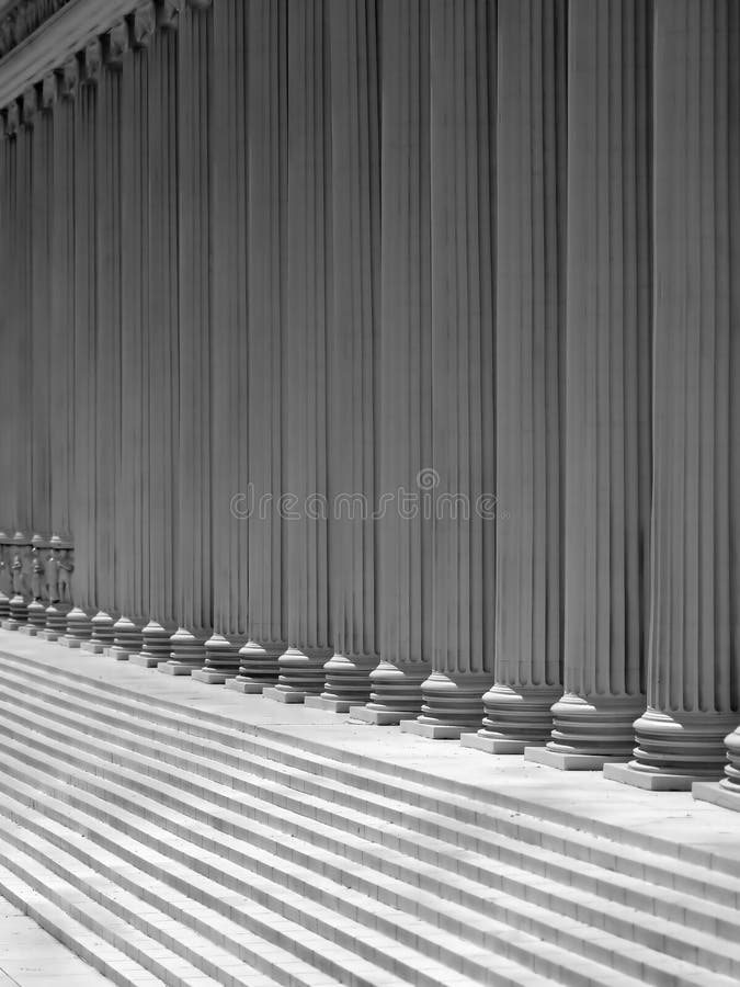 Roman pillars grey stock photo. Image of ancient, roman - 1058316