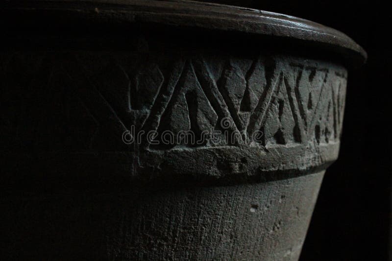 Roman Pot stock image. Image of muted, stone, roman, moody - 44257705