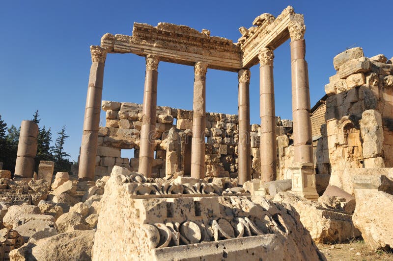 Ancient Roman temple stock photo. Image of beautiful - 13319078