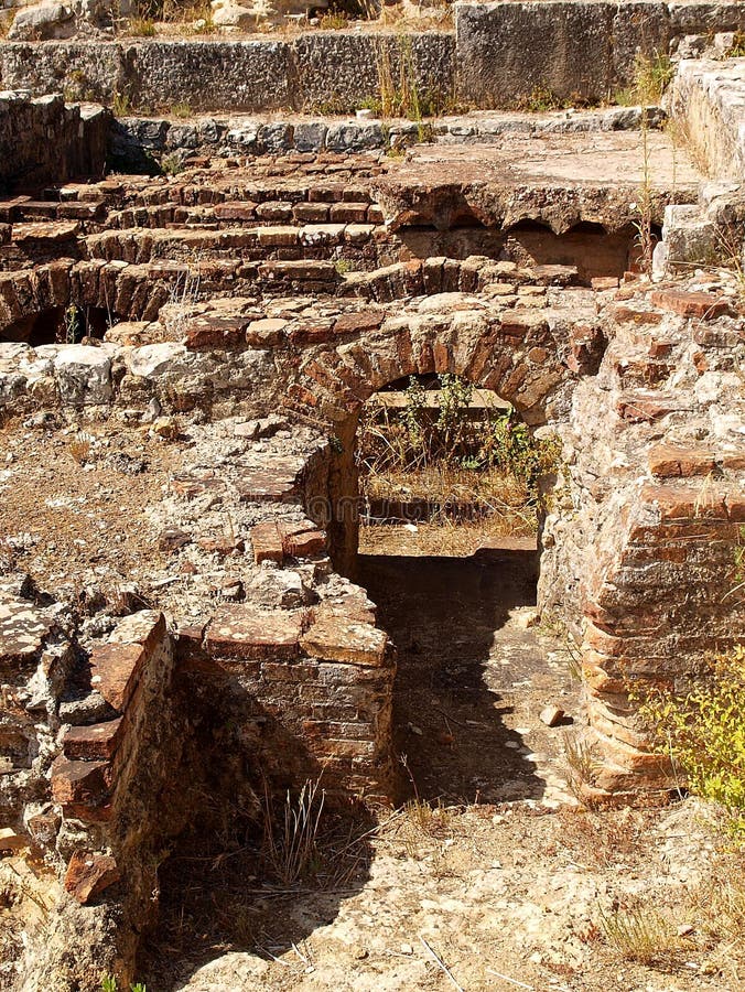 Roman ruins stock image. Image of monumental, archaeology - 19437267