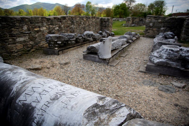 Roman ruins stock image. Image of europe, ruin, tourism - 19610161