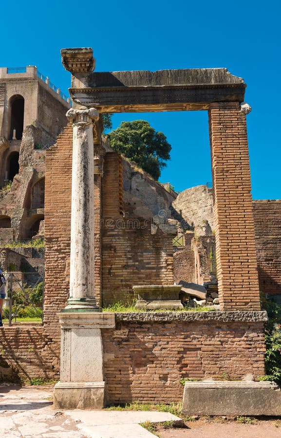 Roman ruins in Rome, stock photo. Image of italy, roma - 44212958