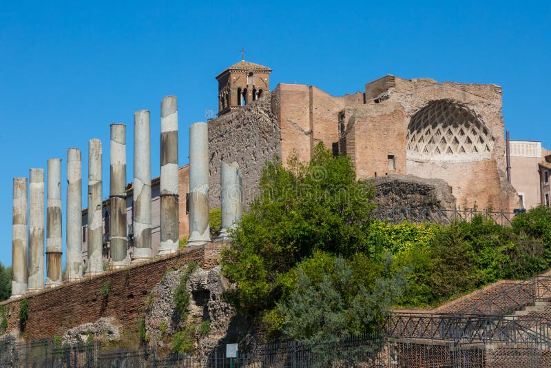 Roman Ruins in Split, Croatia Stock Photo - Image of temple, archeology ...
