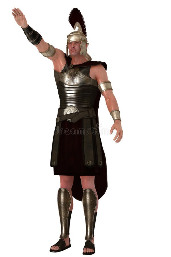 Roman salute stock photo. Illustration of male, ancient - 26436148