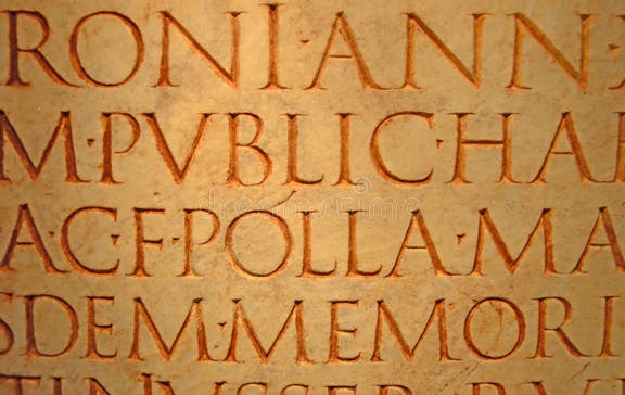 Roman Script stock image. Image of rome, latin, write - 79187329