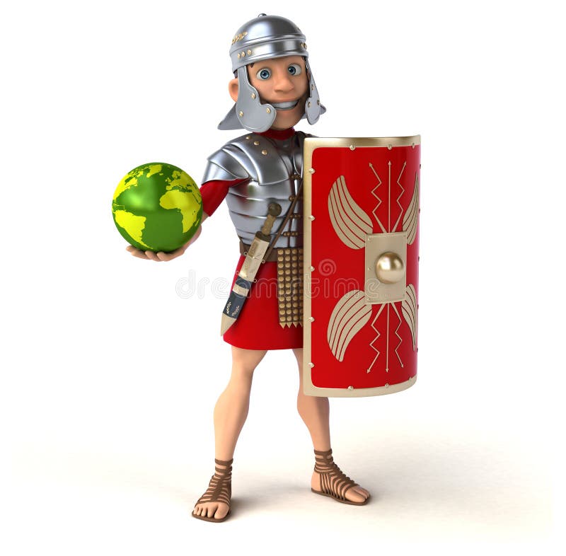 Roman soldier stock illustration. Illustration of soldier - 55499264