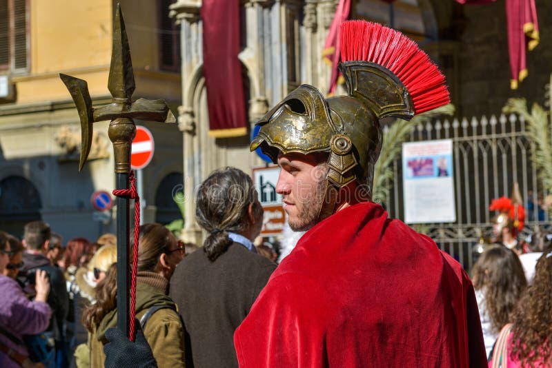 Roman soldier editorial stock photo. Image of sicilia - 40048943