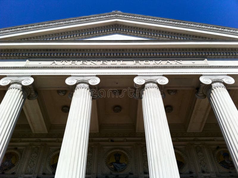 Roman style building editorial stock photo. Image of structure - 31298123