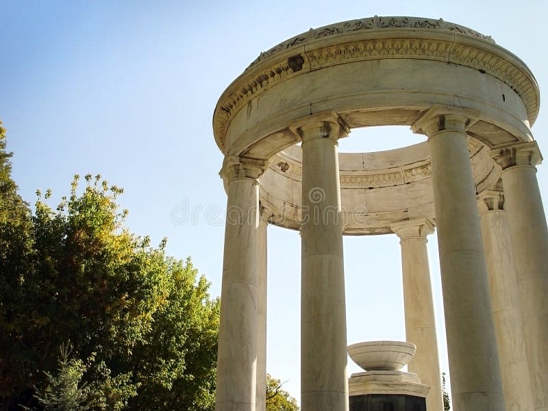 Roman style columns stock photo. Image of marble, architecture - 21630866