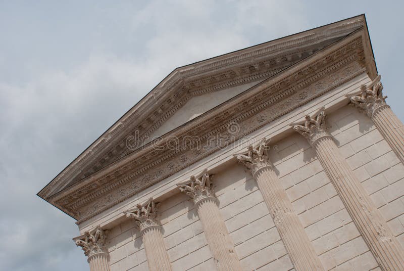 Roman tempel fotografering för bildbyråer. Bild av roman - 47939599