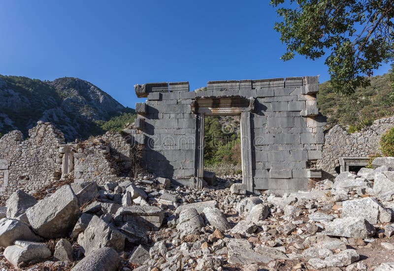 Roman Temple stock photo. Image of chimaera, beautiful - 82268110