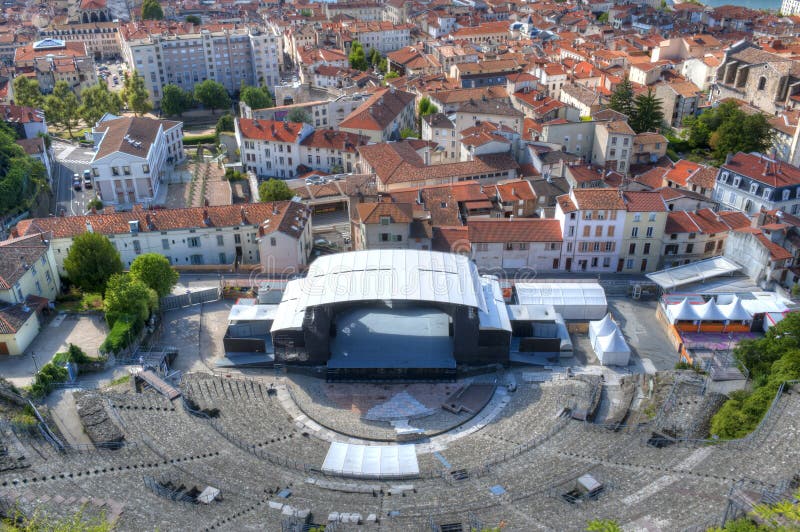 Roman Theater of Vienne stock photo. Image of roman, ancient - 24883166