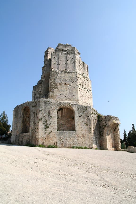 Roman Tower. stock image. Image of tower, travel, roman - 16154821