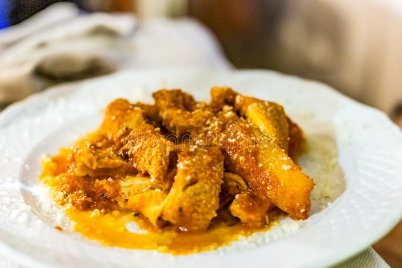 Roman tripe stock image. Image of gourmet, culinary - 137662185