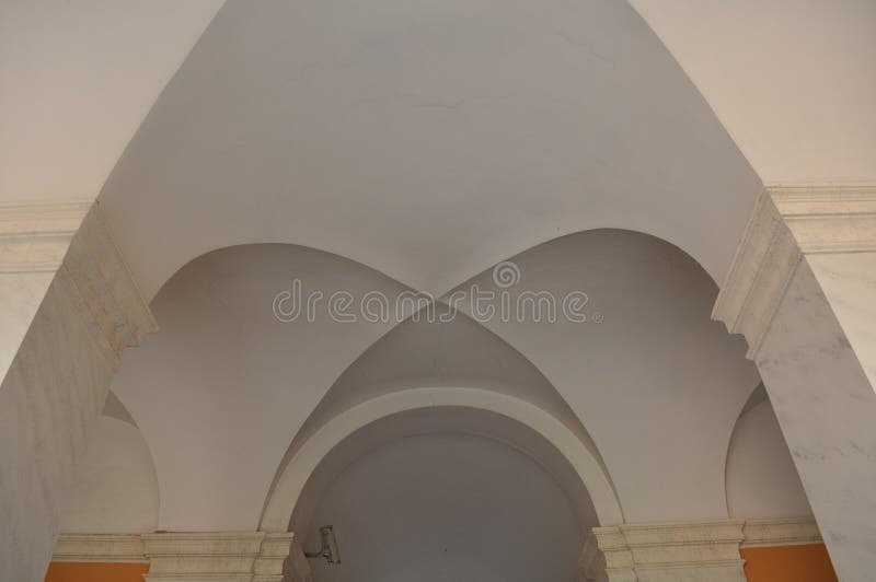Roman vault and arch 3D stock image. Image of columns - 42725425