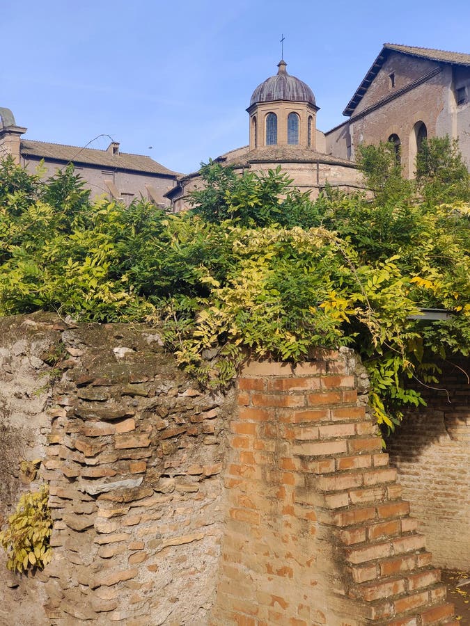 Roman Via apia stock photo. Image of mediterranean, italy - 303266044