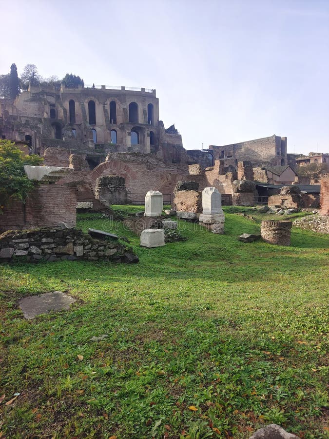 Roman Via apia stock photo. Image of building, italia - 303266632