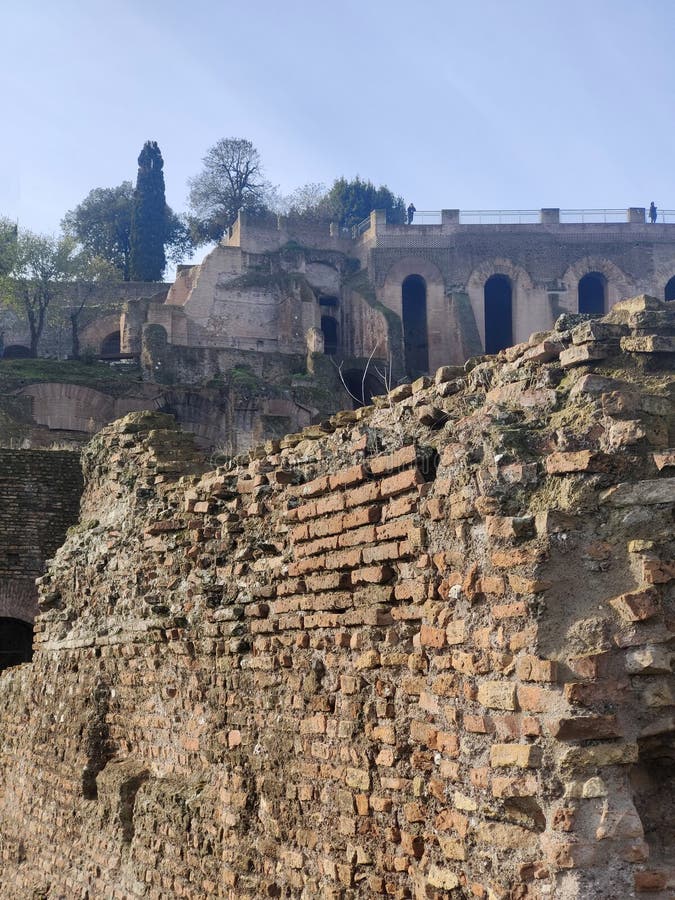 Roman Via apia stock image. Image of street, roma, italy - 303266821