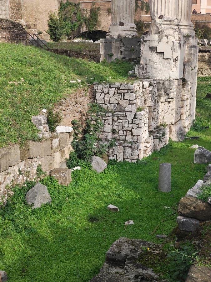 Roman Via apia stock photo. Image of history, tree, path - 303709898