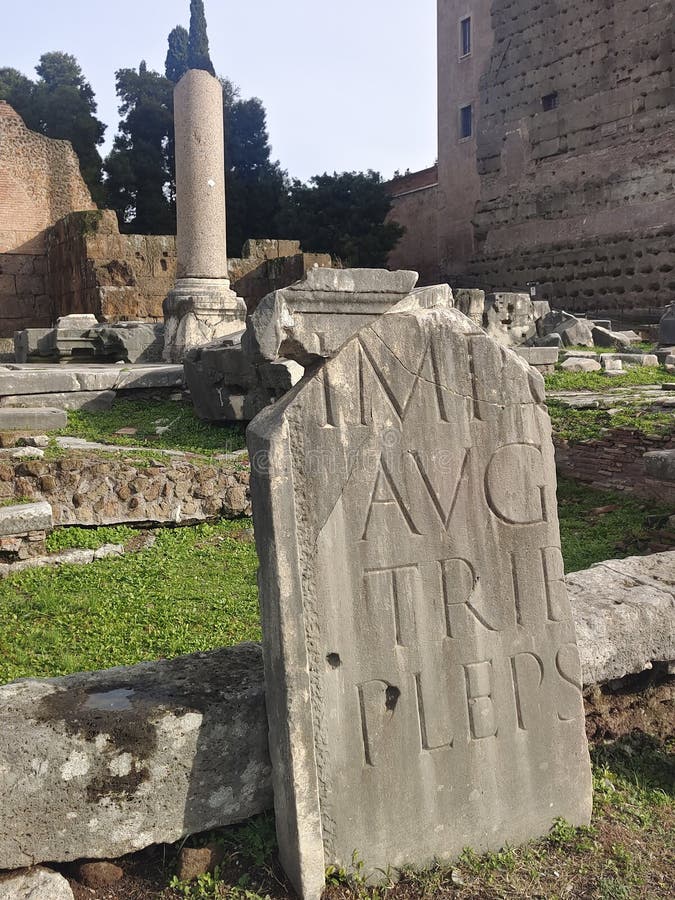 Roman Via apia stock photo. Image of path, landmark - 303710490