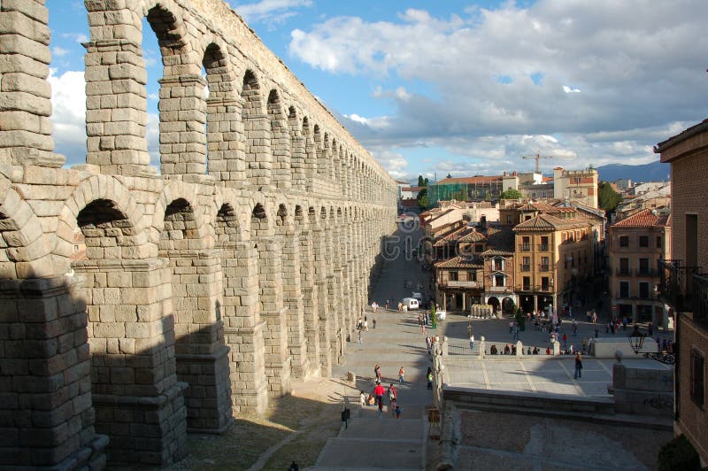Roman water-conduit stock photo. Image of sight, remarkable - 1996304